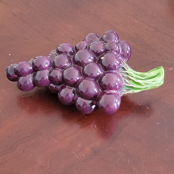 Hand Crafted | Accents | Ceramic Grape Sculpture | Poshmark